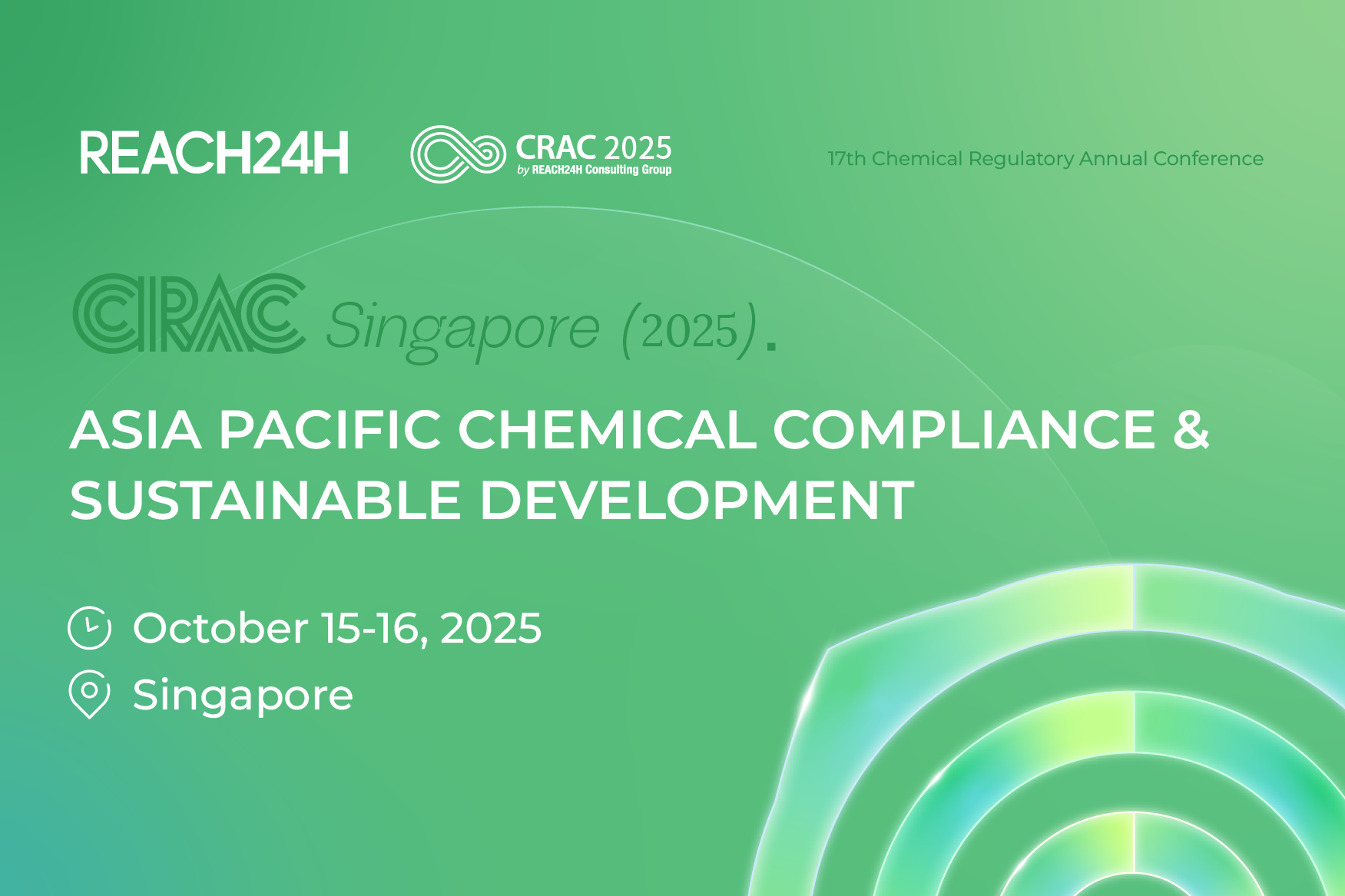 CRAC Singapore 2025: ASIA PACIFIC CHEMICAL COMPLIANCE & SUSTAINABLE DEVELOPMENT | ChemLinked