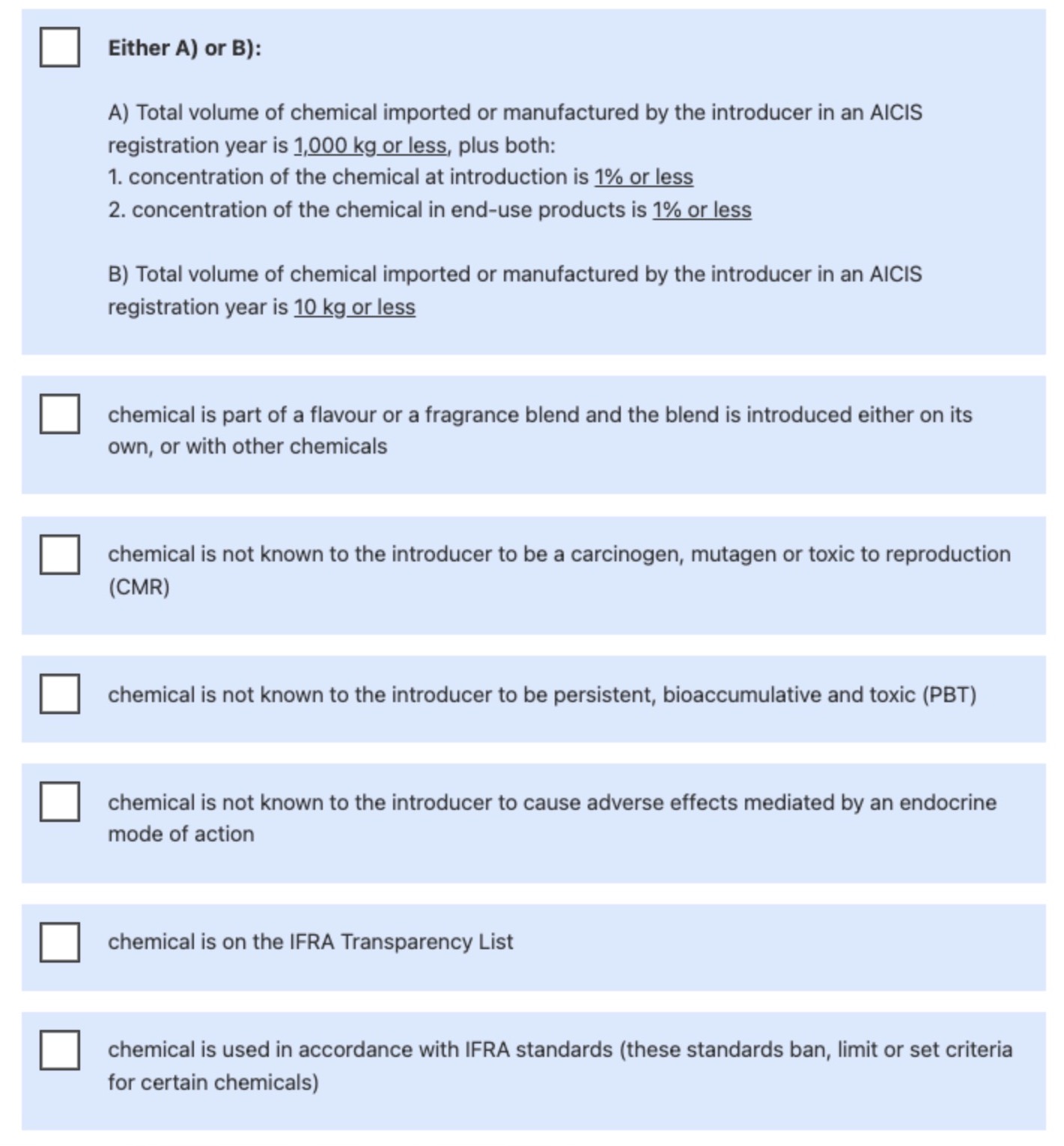 Australia Consults on Changes to Chemical Introduction Categorization, Reporting, and Record ...