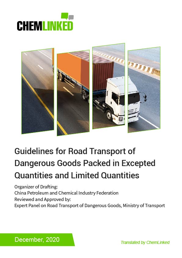 Guidelines for Road Transport of Dangerous Goods Packed in Excepted Quantities and Limited ...