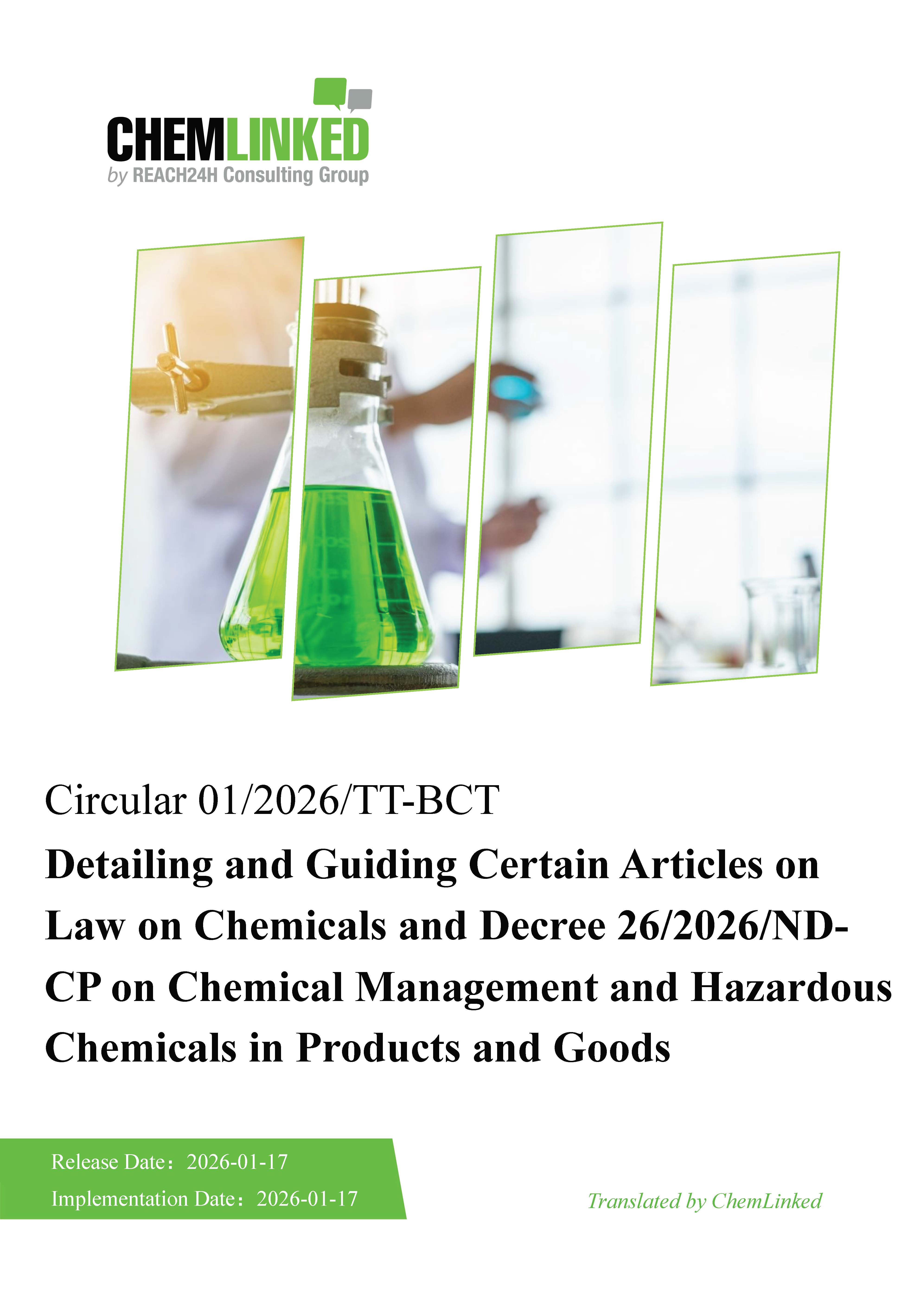 Circular 01/2026/TT-BCT Detailing and guiding the implementation of a ...