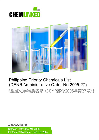 Philippine Priority Chemicals List (DENR Administrative Order No.2005 ...
